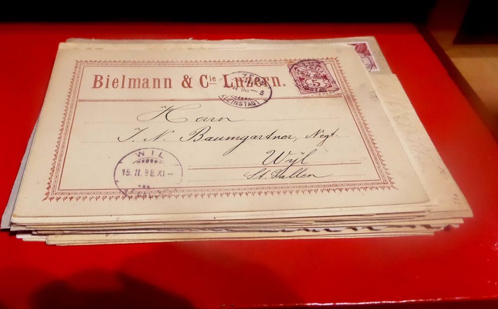 26 Stück Post Karten mit Marken SCHWEI und gestempelt (Gebraucht) in ...