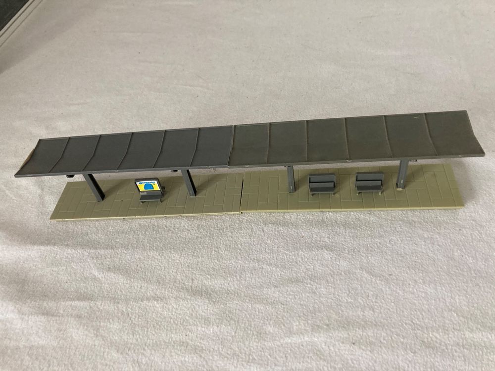 2 Perrons, Bahnsteige überdacht H0, Faller Nr. 120192 gebr. | Kaufen auf Ricardo