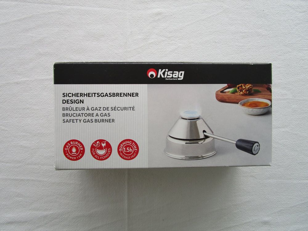 Kisag Gasbrenner / Rechaud Gasbrenner (Neu und originalverpackt) in Grenchen für CHF 38 – mit ...
