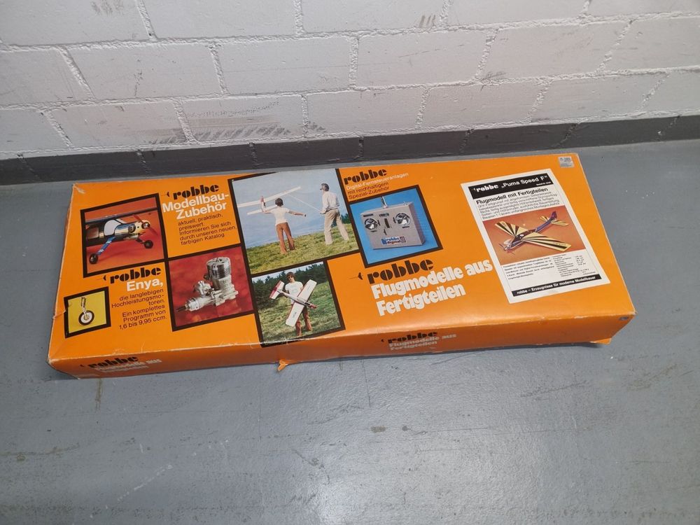 Baukasten Robbe Puma Speed F aus den 70er Jahren (Neu (gemäss ...