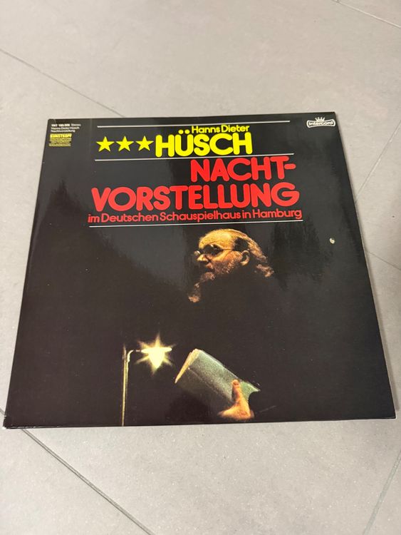Schallplatte / Hans Dieter Hüsch / Nachtvorstellung (Gebraucht) in Freidorf TG für CHF 5 – mit ...