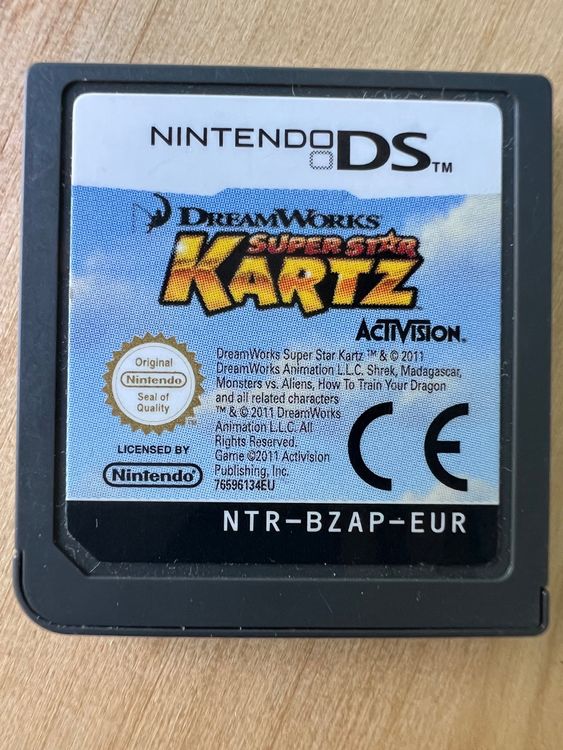 Nintendo DS -Super Star KARTZ NUR MODUL (Gebraucht) in st.gallen für ...