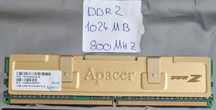 RAM DDR2-1024MB-800MHZ | Kaufen auf Ricardo