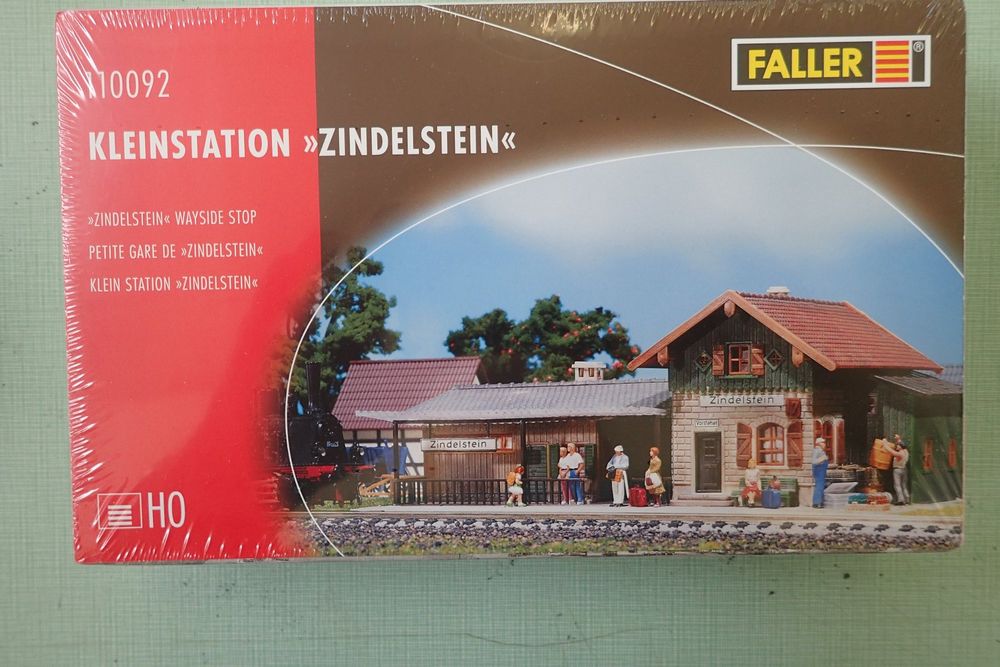 Faller H0: Bahnhof ZINDELSTEIN/gare ZINDELSTEIN - Art.110092 (Neu und ...