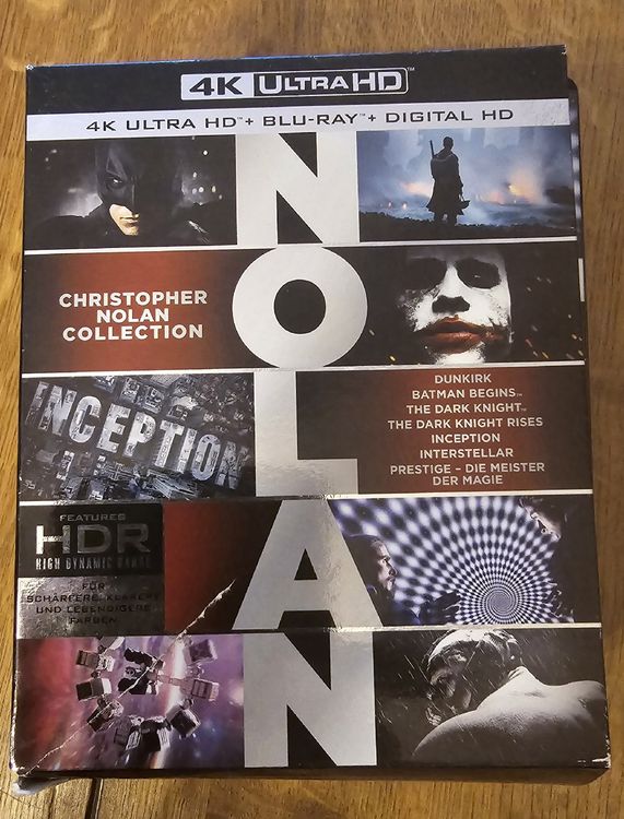 Christopher Nolan 4K Collection – Blu-ray (Gebraucht) in Winterthur für ...