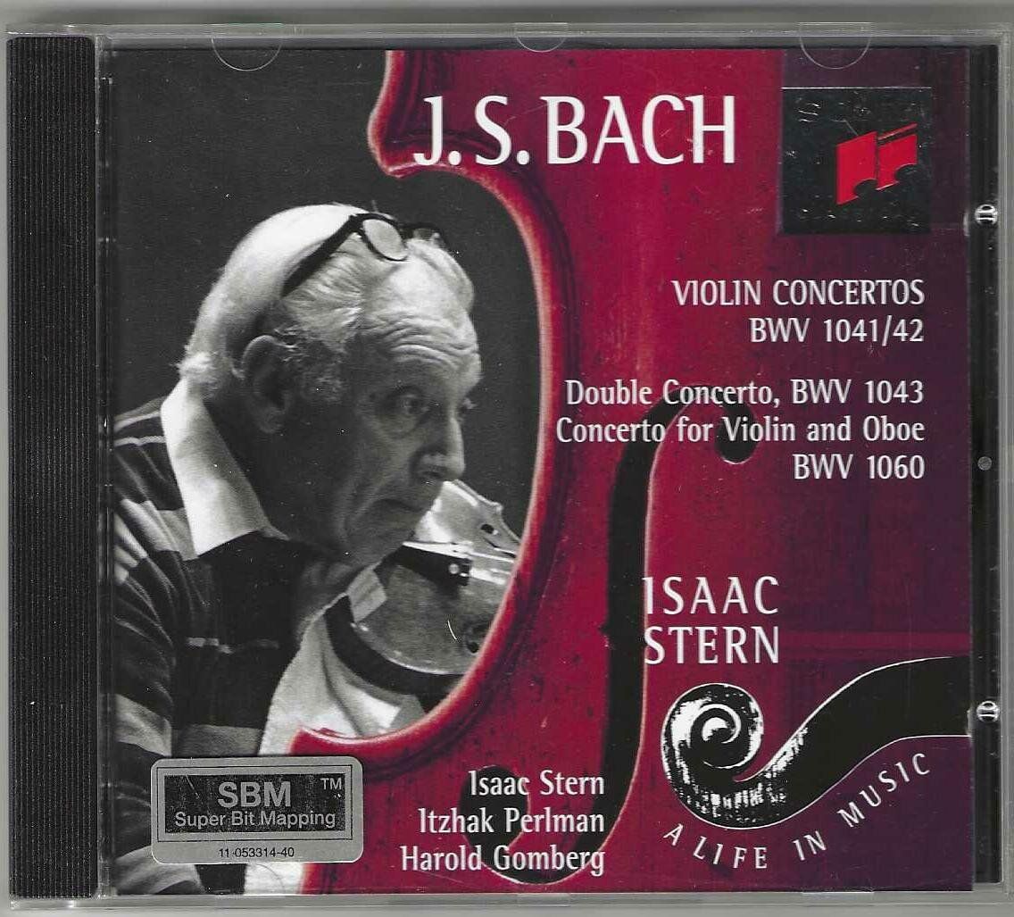 J. S. Bach, Isaac Stern, Itzhak Perlman - Violin Concertos (Gebraucht ...