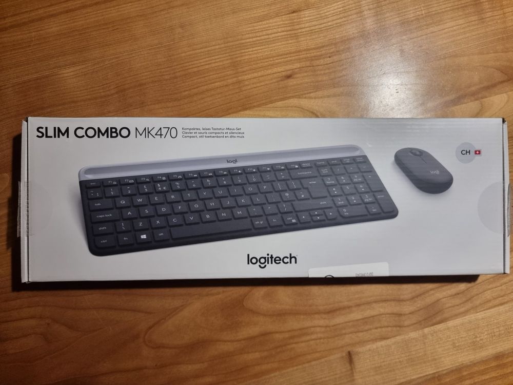 Logitech Tastatur und Maus - Combo MK 470 (Neu und originalverpackt) in ...