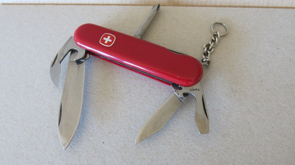 1 Wenger Taschenmesser Klappmesser Canyon 85mm rot 1990er | Comprare su Ricardo