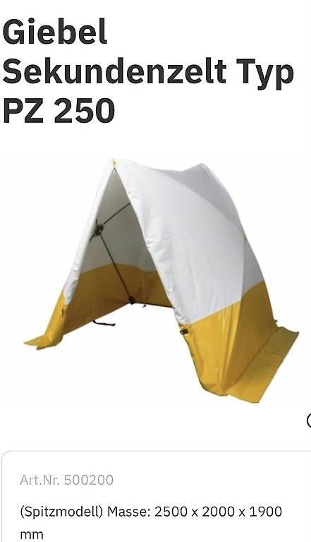 Giebel Sekundenzelt Typ PZ 250 (Gebraucht) in Büren SO für CHF 450 ...