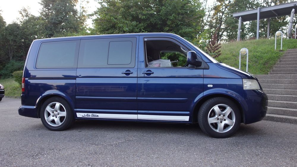 VW Bus T5 Multivan 7 Plätzer 2.5 L Diesel (Gebraucht) in wolfhausen für CHF 7000 – nur Abholung ...