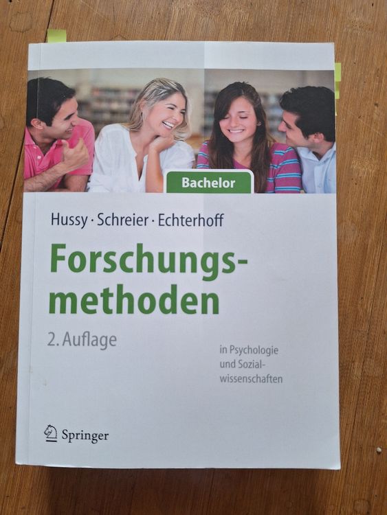 Forschungsmethoden, Huss/Schreier/Echterhoff, 2. Auflage (Gebraucht) in Ringgenberg BE für CHF 5 ...