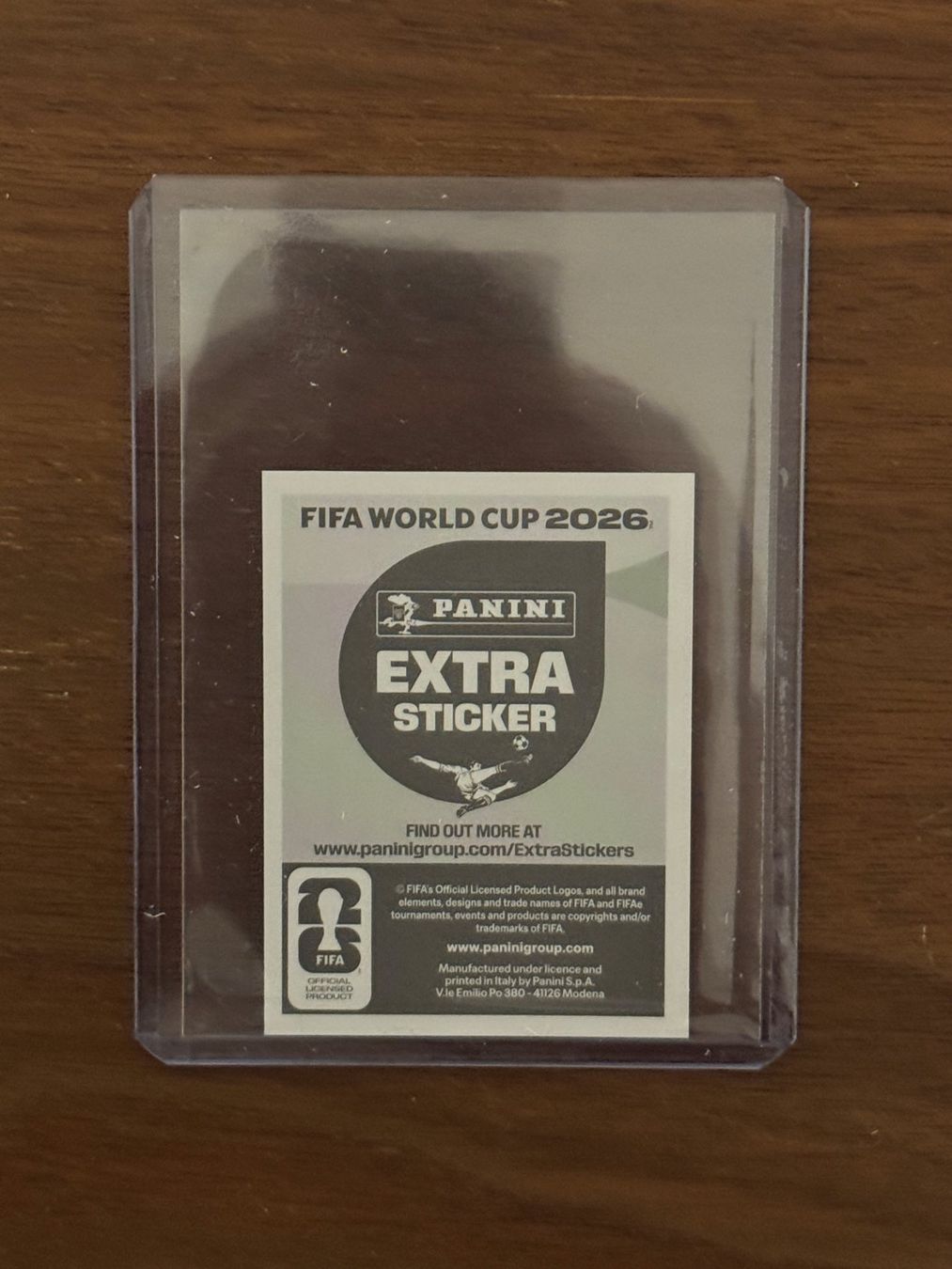 Federico VALVERDE - Panini WM 2026 - Extra Sticker (SILVER) (Nuovo e ...