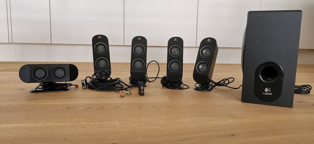 Logitech X 530 Lautsprechersystem 5.1 Home Cinema Surround | Kaufen auf ...