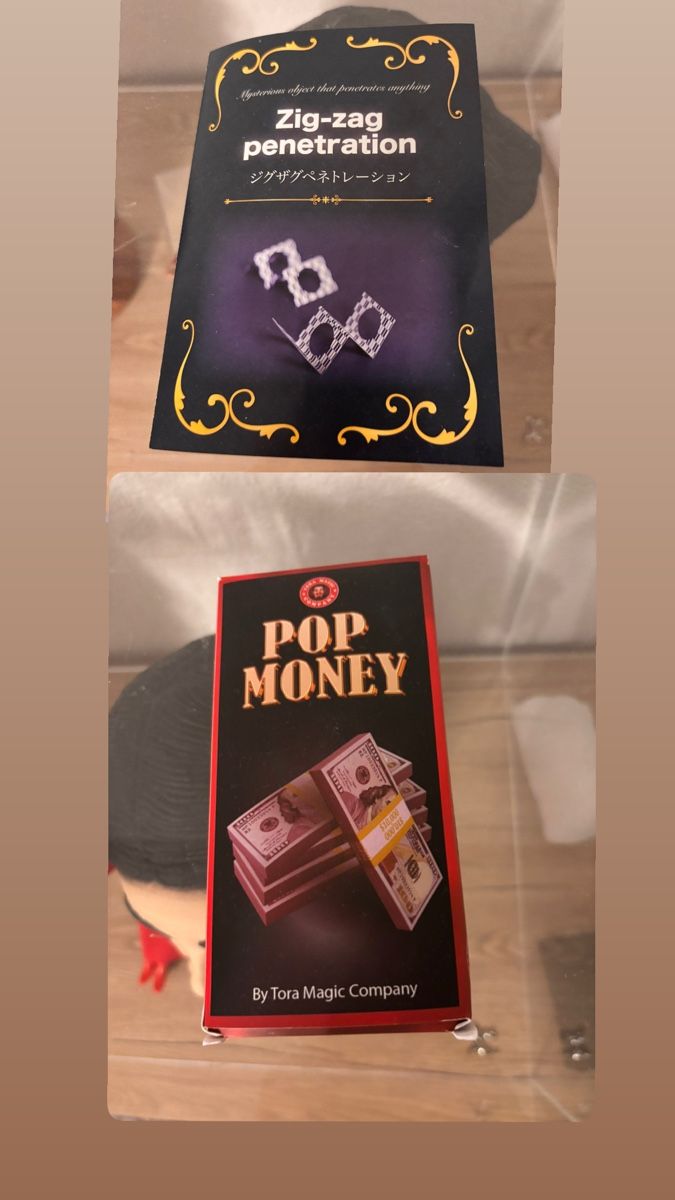 Lot de 2 tours de magie : Zig-zag, Pop Money (Gebraucht) in farvagny le ...