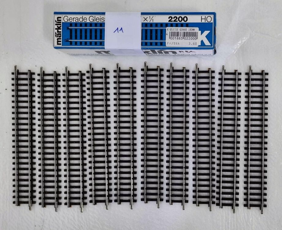 Märklin K-Gleis 2200 gerade (Nr 11) | Kaufen auf Ricardo