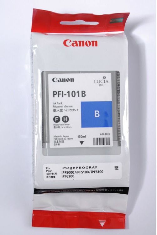Canon iPF500, iPF5000/iPF6000/iPF6200 Blue Ink, PFI-101B (Neu und ...
