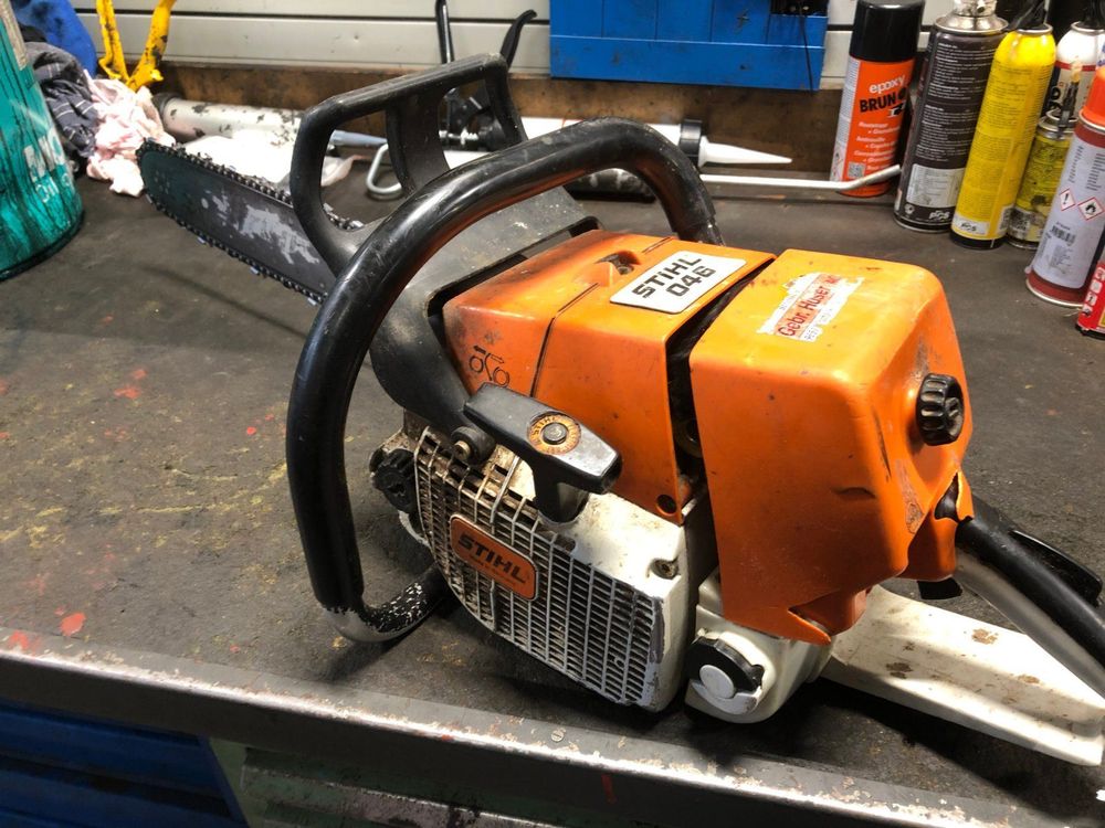 Stihl Motorsäge MS 046 (Gebraucht) in Grabs für CHF 162 – mit Lieferung auf Ricardo kaufen