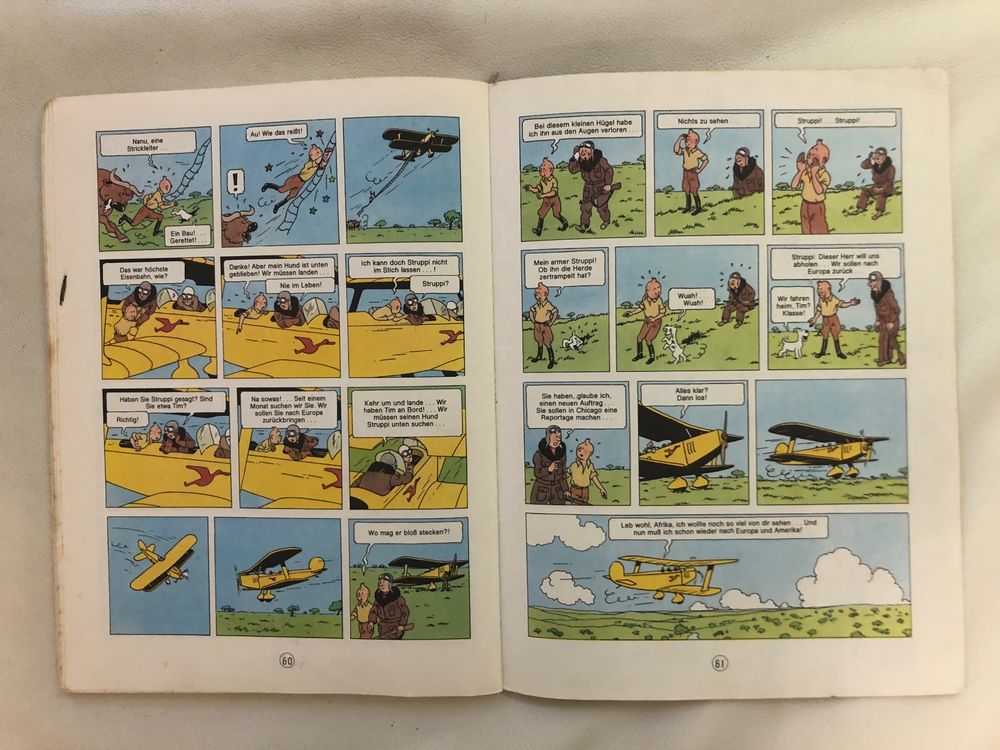 Buch Tim im Kongo, Tim und Struppi (Gebraucht) in Nunningen für CHF 9 ...