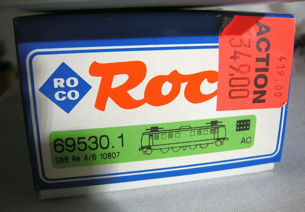 Roco 69530.1 SBB Ae 4/6 Nr. 10807 (Neu (gemäss Beschreibung)) in ...
