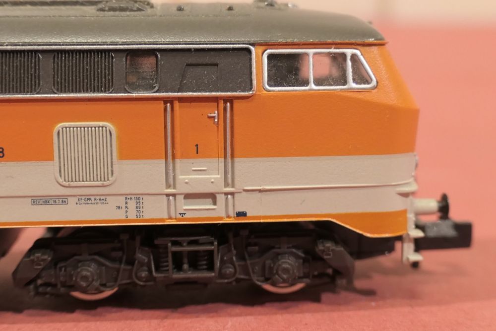 Fleischmann Diesellok V 218 City-Bahn-Lackierung, neues Logo (Gebraucht ...