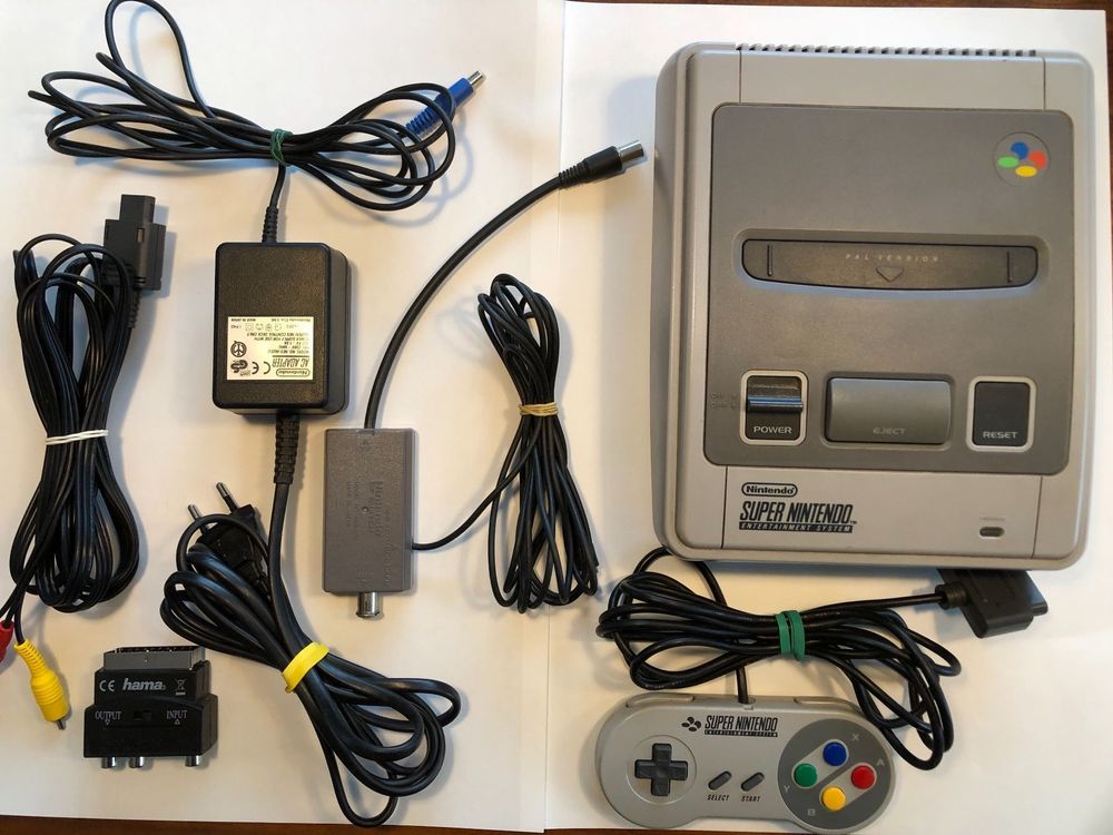 SNES Konsole + Scart Adapter | Kaufen auf Ricardo