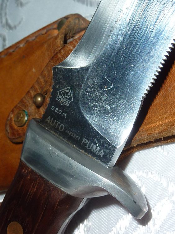 PUMA MESSER Automesser DBGM Piloten Messer Bundeswehr 60iger (Gebraucht ...