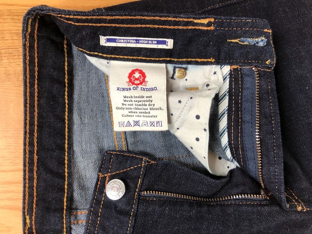 KOI (Kings of Indigo) "Christina" Jeans blue rinse | Kaufen auf Ricardo