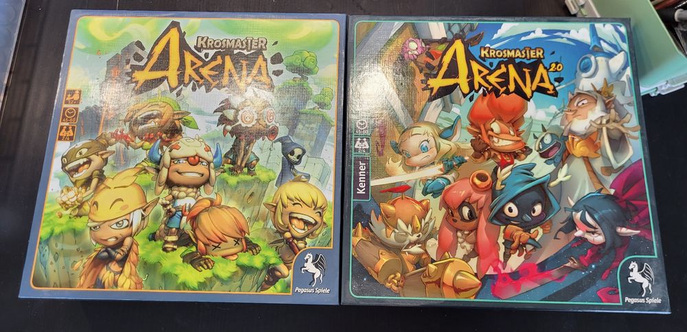 Krosmaster Arena und Krosmaster Arena 2.0 mit Zusatzfiguren (Gebraucht ...