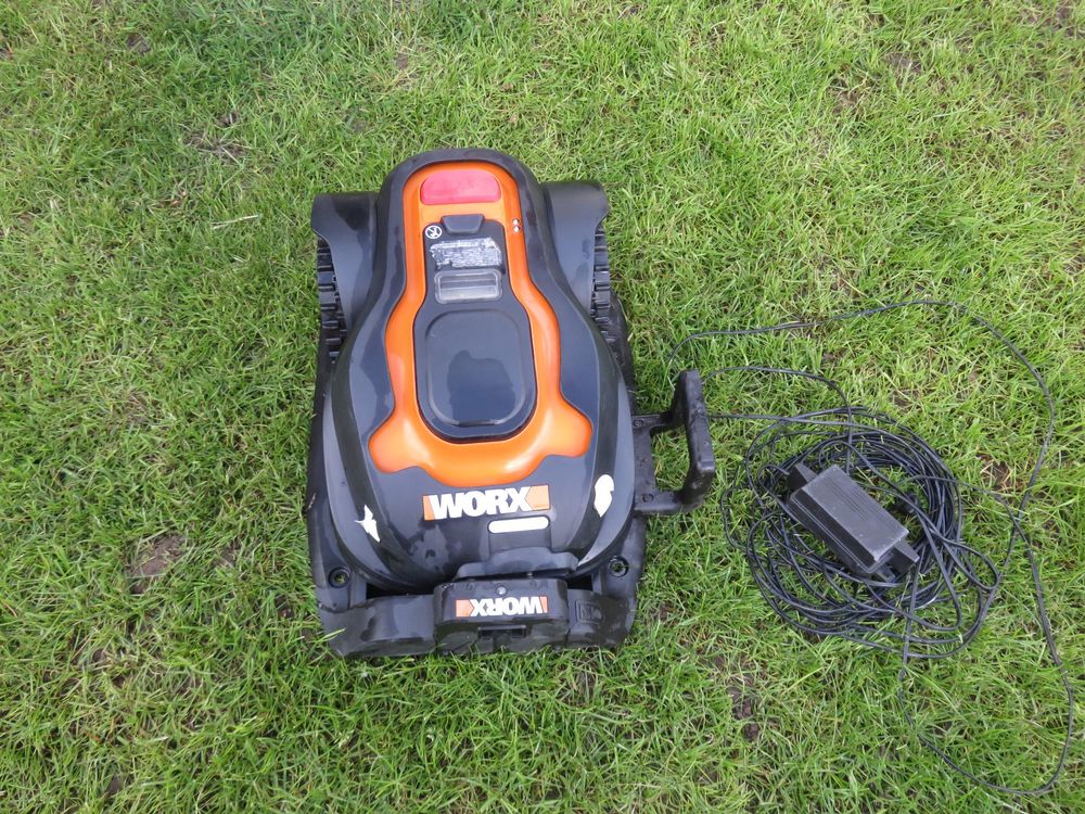 Rasenmäher Rasenroboter Worx WG790E defekt für Ersatzteile | Kaufen auf ...
