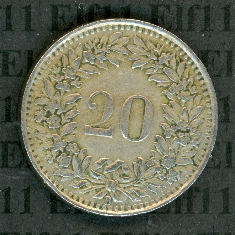 CHF___0.20 1950 ss-vz 20 Rappen (Gebraucht) in Widnau für CHF 2 – mit Lieferung auf Ricardo kaufen
