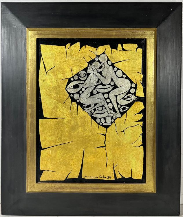 Fernando Keller (1942) Intressante Mischtechnik (Gebraucht) in Root für CHF 69 – mit Lieferung ...