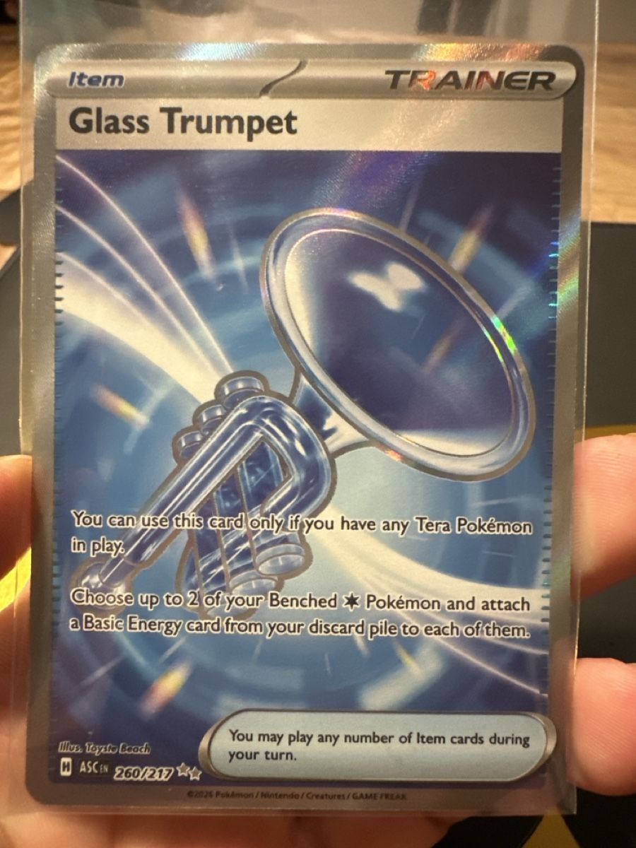 Karte Pokémon Glass Trumpet - ASC EN -260 - NM (Neu (gemäss ...