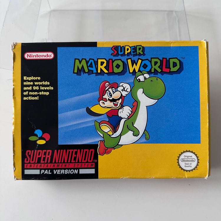 Super Mario World SNES Pal OVP CIB Super Nintendo (Gebraucht) in ...