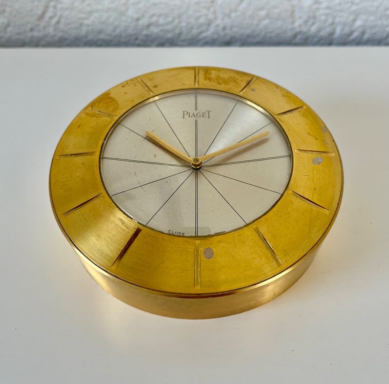 😍 Très rare horloge de table / bureau Piaget vintage 😍 (Gebraucht) in Genève für CHF 590 – mit ...