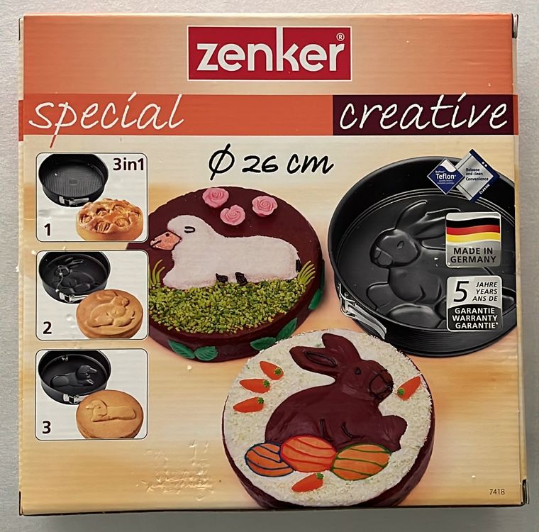 Backform special creative von zenker Ø 26cm | Kaufen auf Ricardo