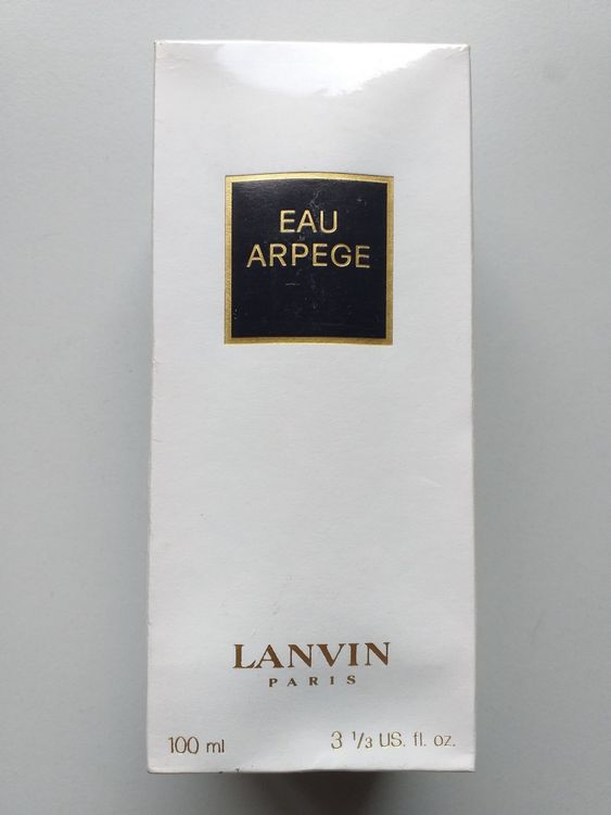 Lanvin, Eau Arpège 100 ml NEU in OVP (eingeschweisst) Paris (Neu und ...