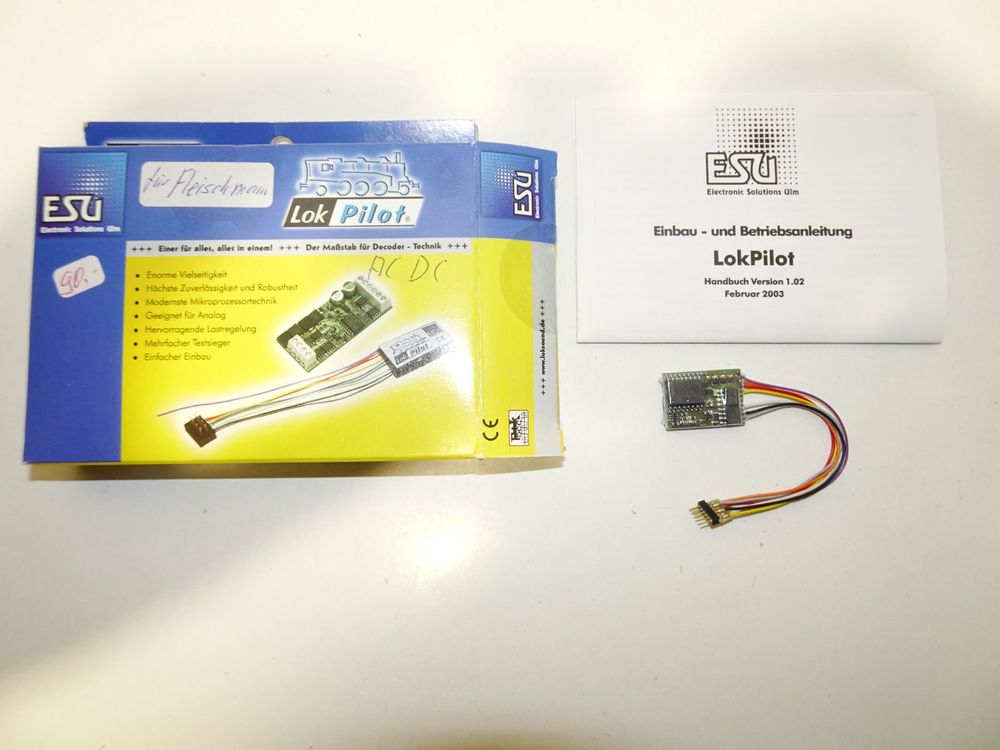 ESU Digital Lok Pilot Decoder 51602 Kaufen Auf Ricardo
