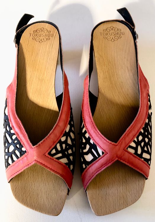 SLING PUMPS AUS HOLZ/LEDER. SWISS-MADE. „TOKUSHUU“ DESIGN. | Kaufen auf ...