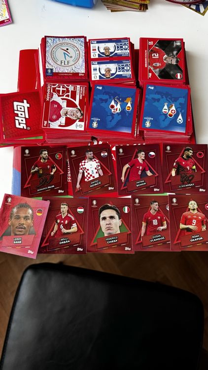 Tops Euro 24 686 Stickers+ 9 SP | Kaufen auf Ricardo