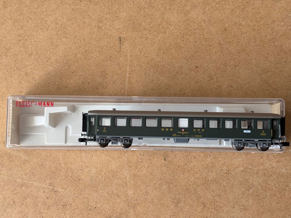 Fleischmann 8139 Personenwagen 2KL. SBB/CFF (Neu und originalverpackt ...