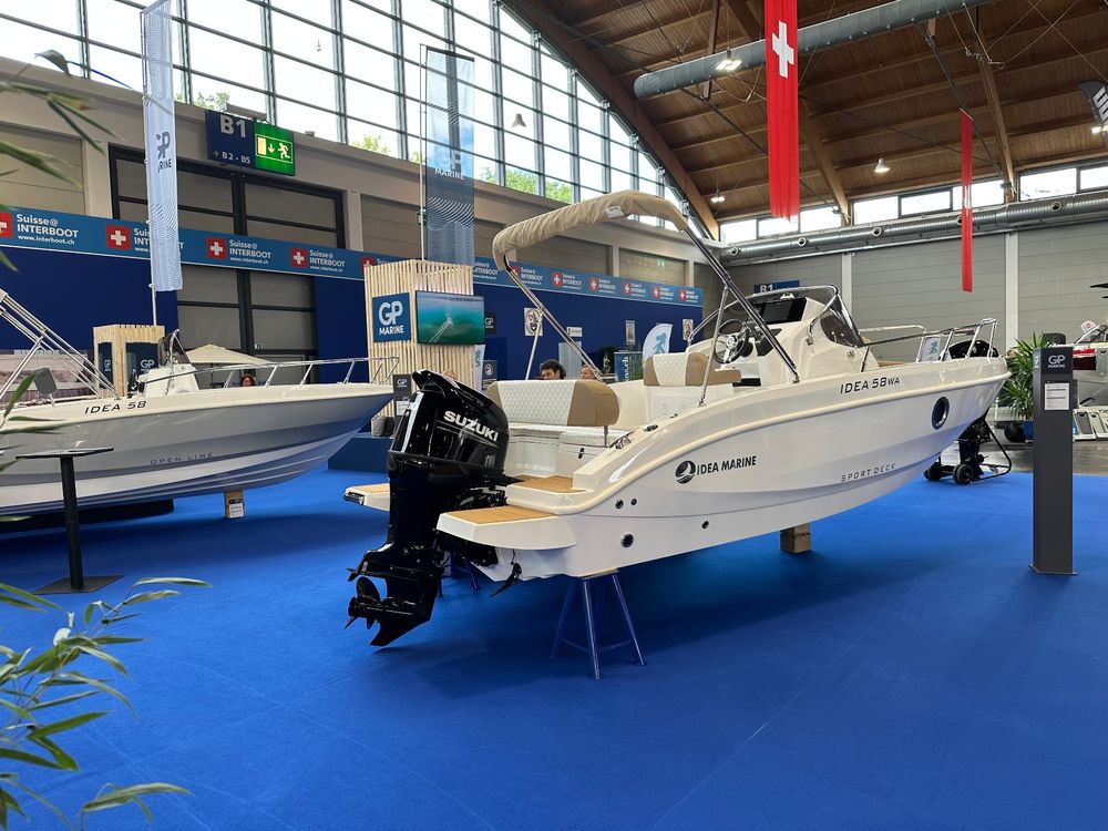Motorboot Idea Marine 58 / Suzuki 100 Ps / Bodenseezulassung (Neu ...