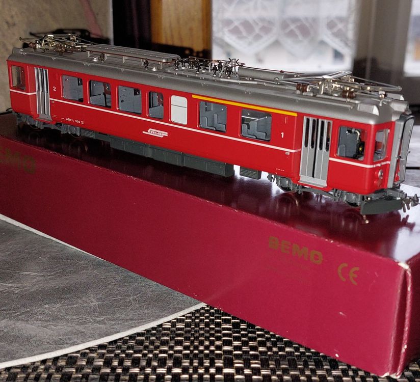 BEMO 1265 134 - RhB TRIEBWAGEN ABe 4/4 - NEU OVP - H0m (Neu (gemäss Beschreibung)) in Herisau ...