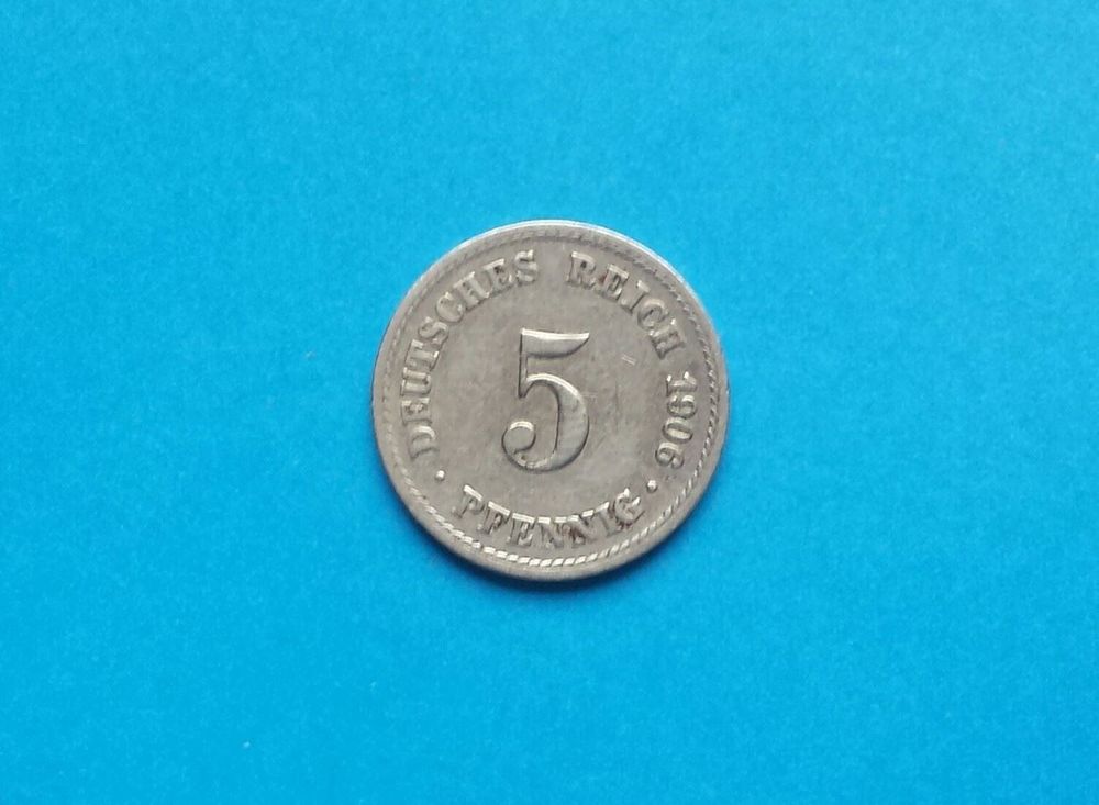 5 Pfennig - Deutsches Reich 1906 A | Kaufen auf Ricardo