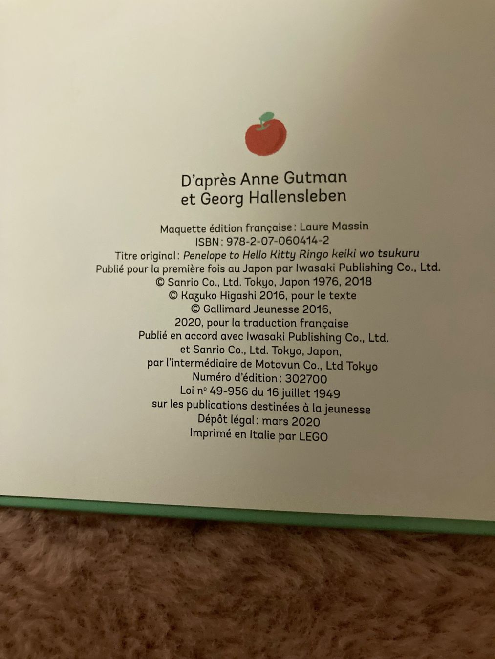 Livre Pénélope et Hello Kitty font un gâteau. (Gebraucht) in Morges für ...