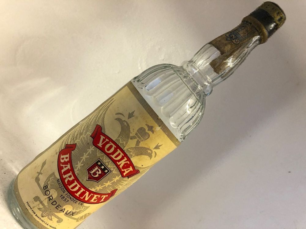 1 Fl. Vodka Bardinet aus den 60er Jahren für Sammler... (Neu und ...