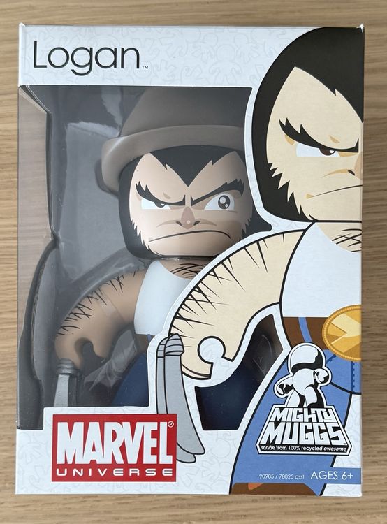 Marvel Universe Mighty Muggs Logan Wolverine Figure (Neu (gemäss ...