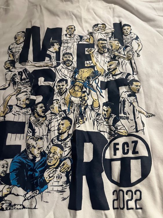 FCZ Meistershirt Fanartikel FC Zürich Grösse S | Kaufen auf Ricardo