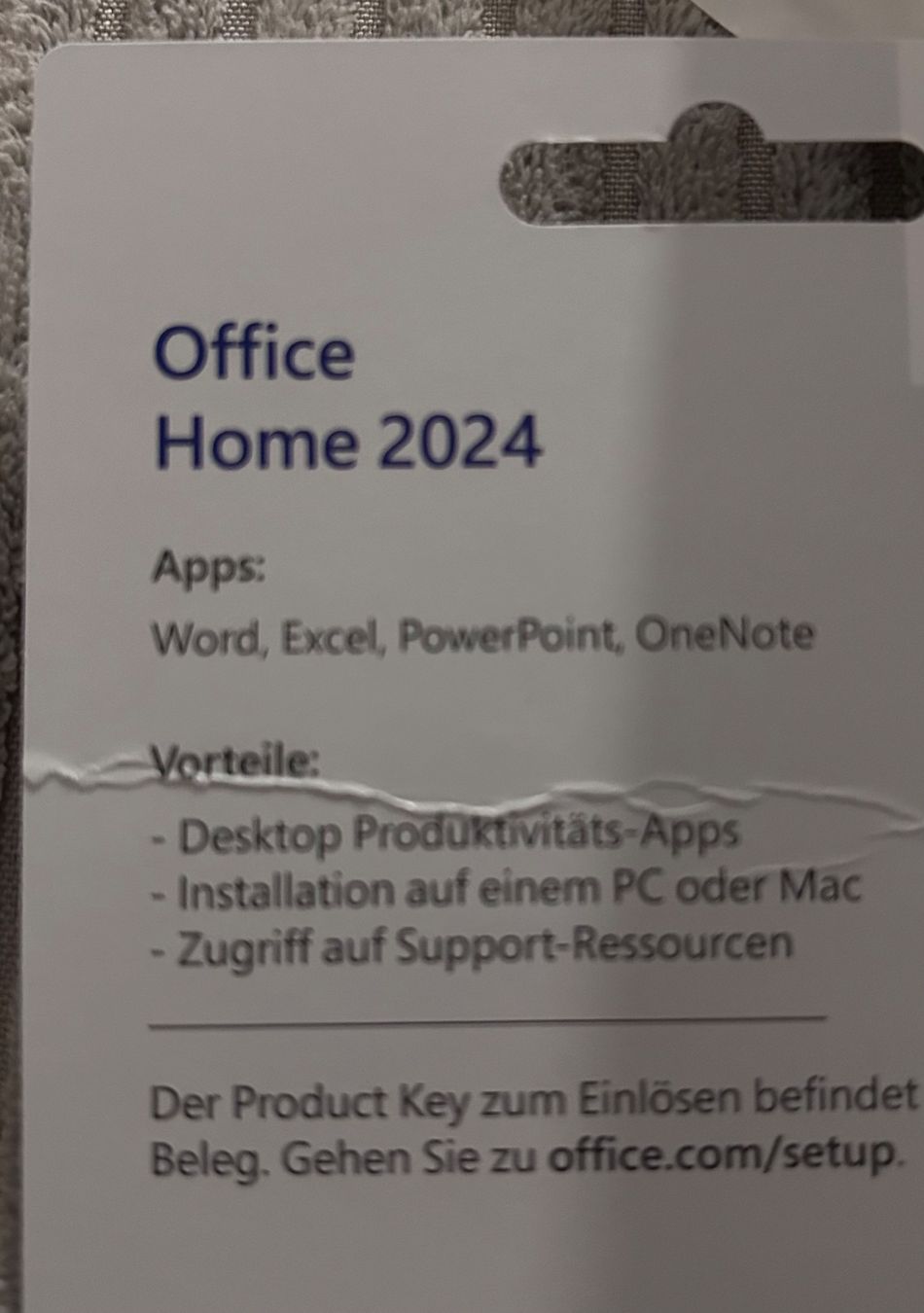 Microsoft Office Home 2024 (Mac), unbenutzt mit Beleg (Neu und ...
