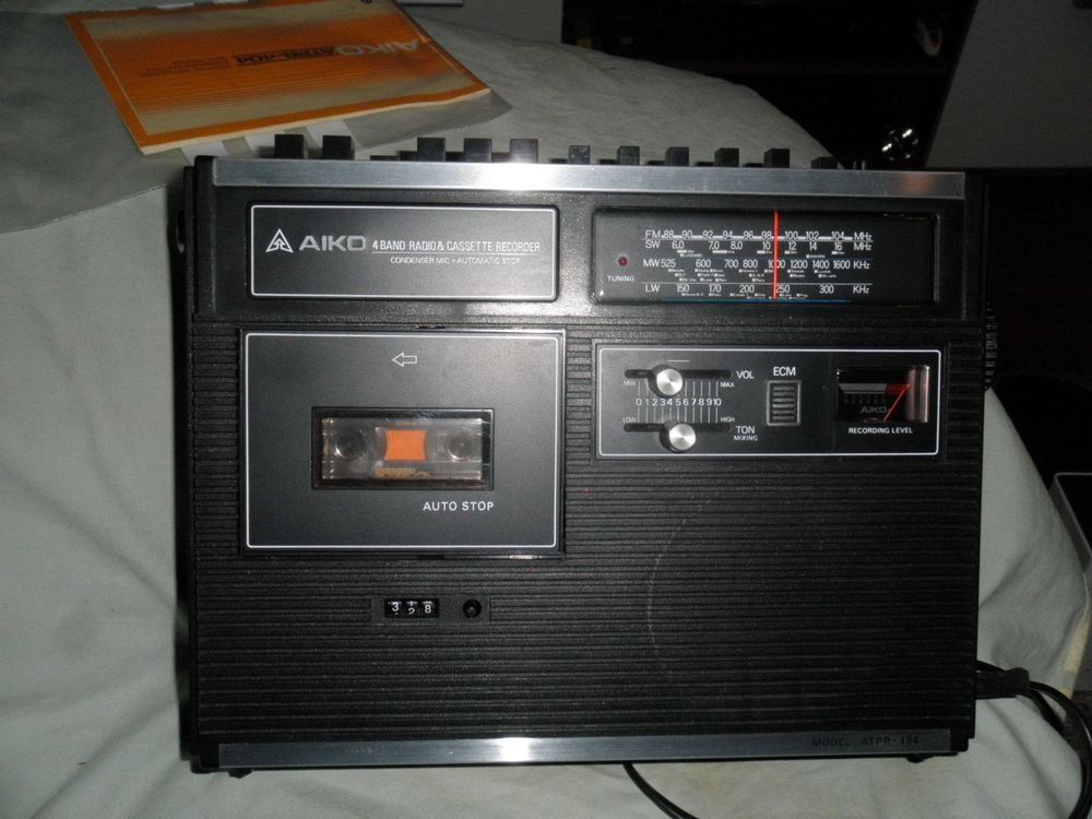 AIKO 4 Band Radio Cassette Recorder ATPR404 (Gebraucht) in Wittenbach ...