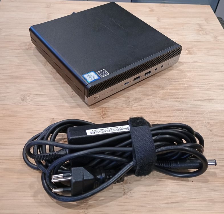 HP EliteDesk 800 G4 DM|35W|i5-8500T|256 GB M.2|16 GB Ram | Comprare su ...